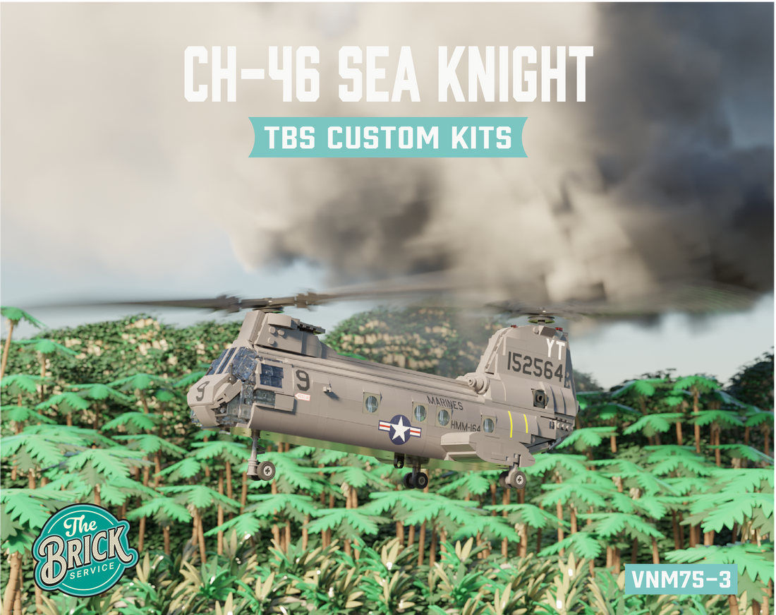 CH-46 SeaKnight (Phrog) Kit – The Brick Service